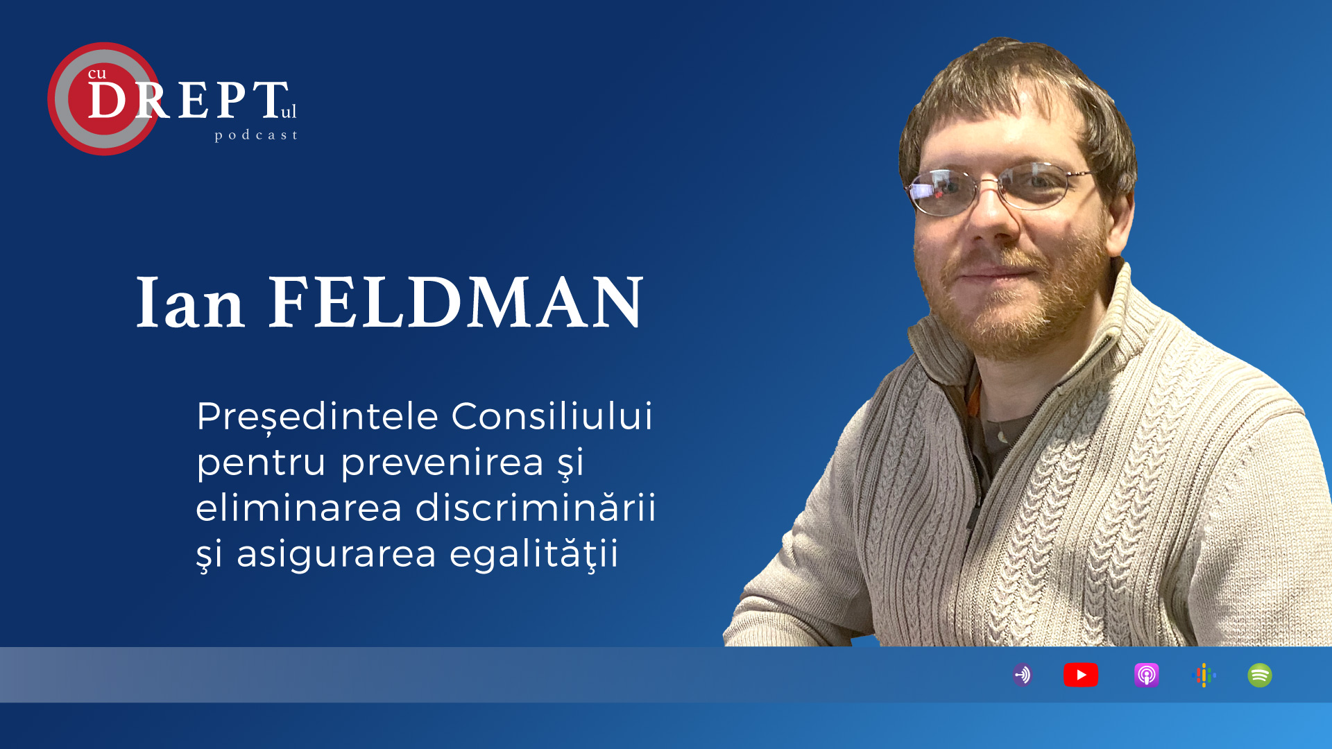 #13 Ian Feldman: Discriminarea e un fenomen destul de răspândit în Republica Moldova - Portal ...